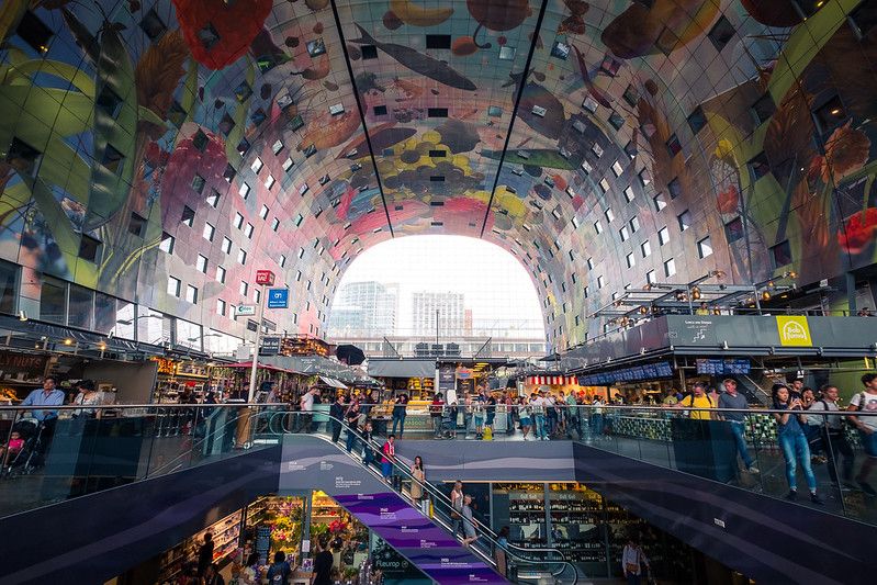 Visit Rotterdam Market Hall (Markthal) in Rotterdam | Live the World