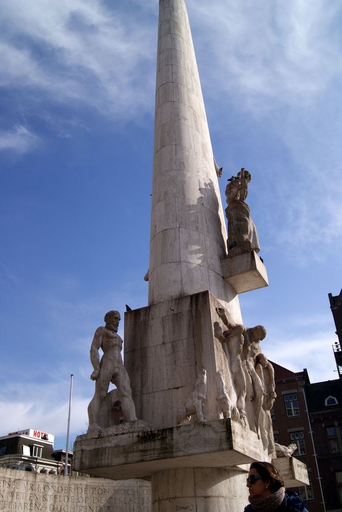 National Monument Amsterdam HollandLuchtfoto | Amsterdam Luchtfoto