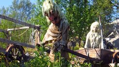 The park of trolls in Senja, Norway!